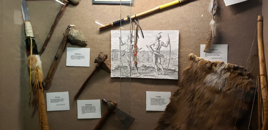 Native American Exhibit – Bedford Museum & Genealogical Library